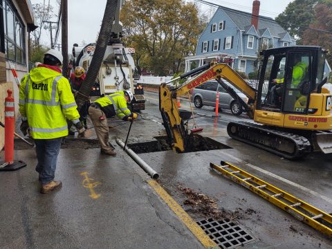 Underground Utilities Contractor Massachusetts | Capitol Excavation Svc